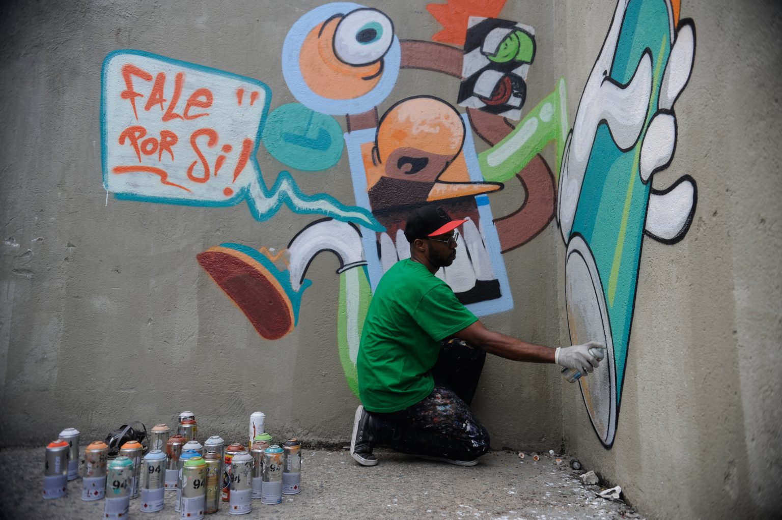 Como se desenvolveu a arte urbana chegou no Brasil?